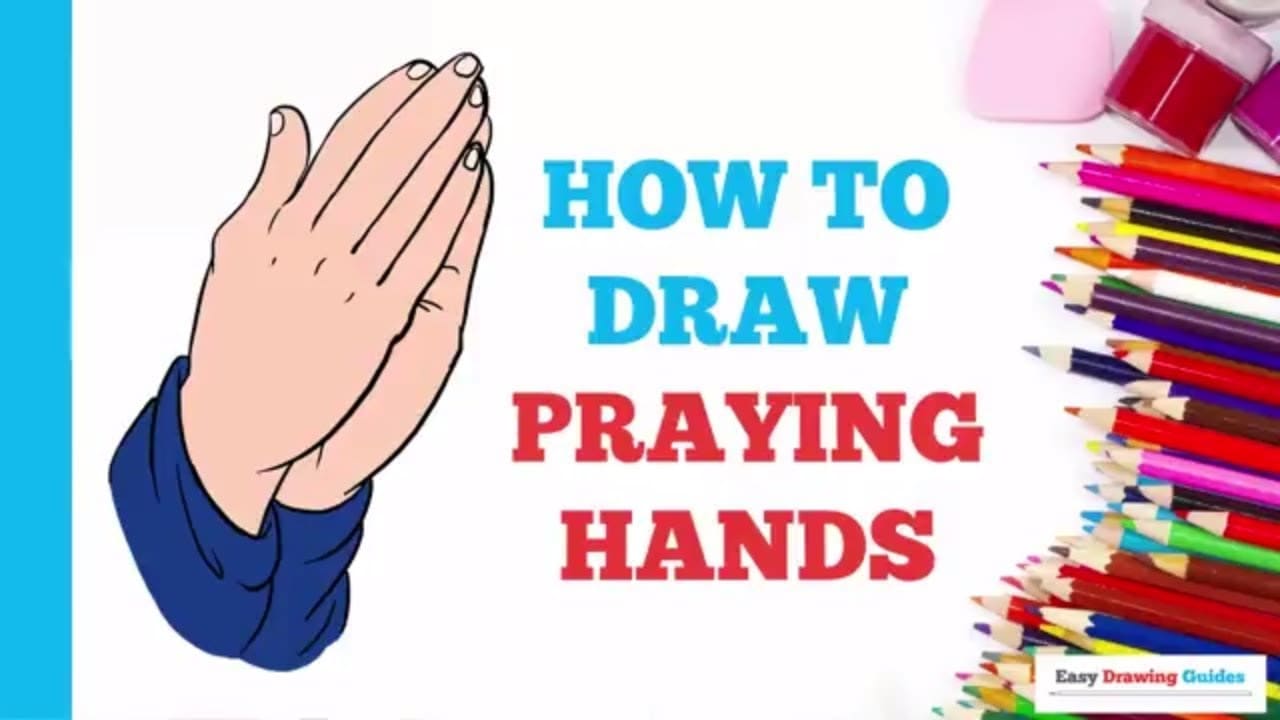 how to draw begging hands
