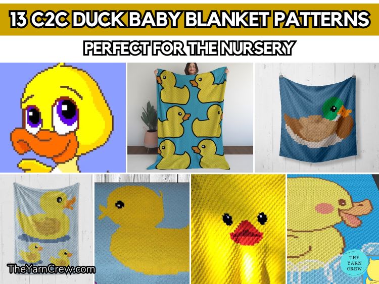 duck blanket knitting pattern