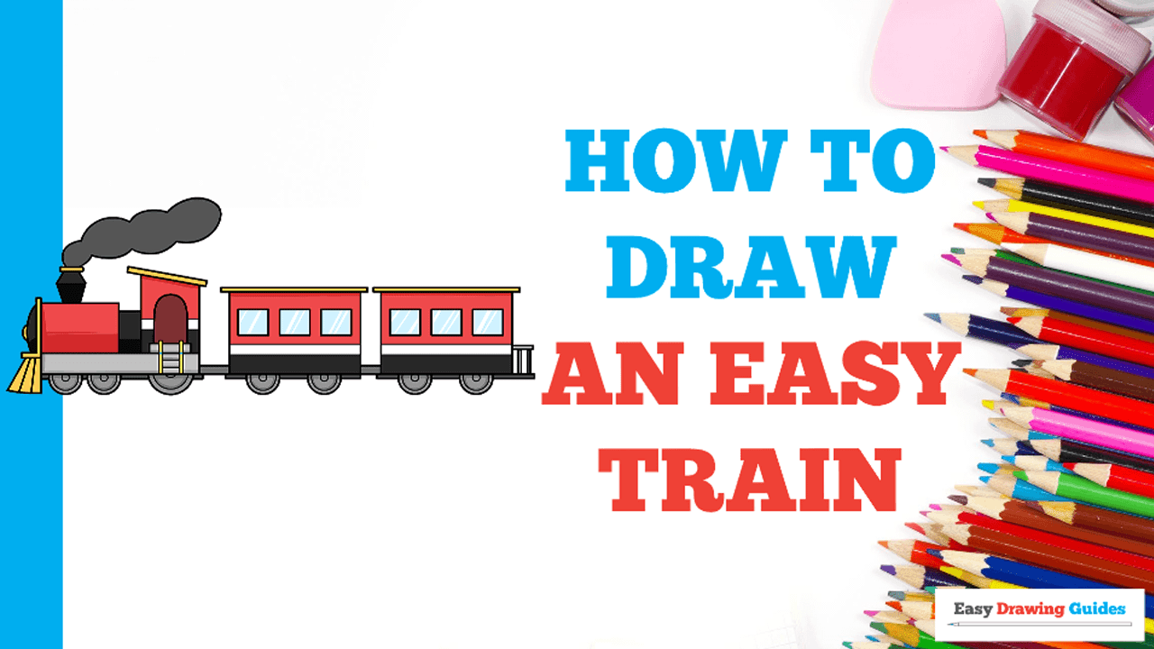 how to draw train