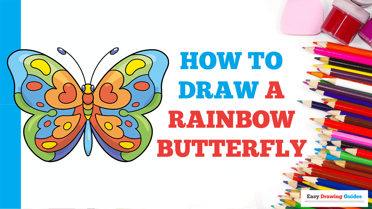 how to draw a butterfly art hub