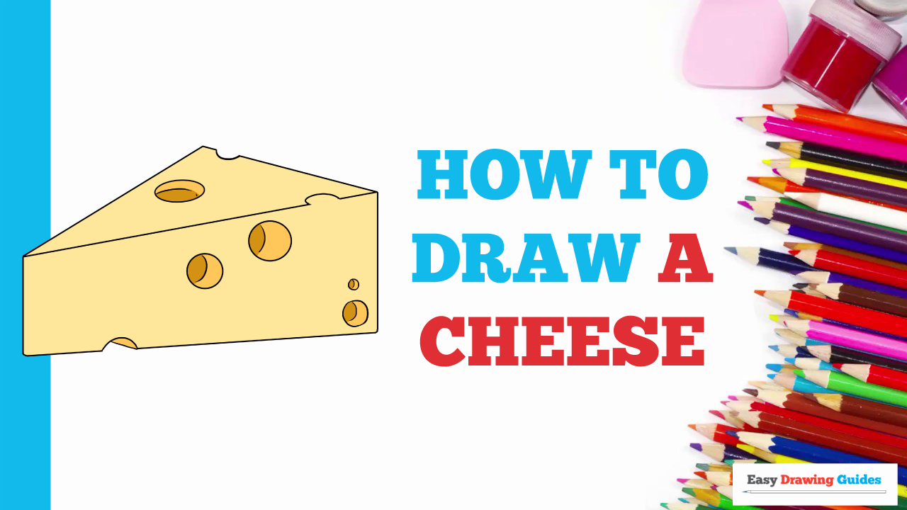 simple cheese drawing