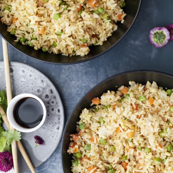 how to cook fried rice on a wok