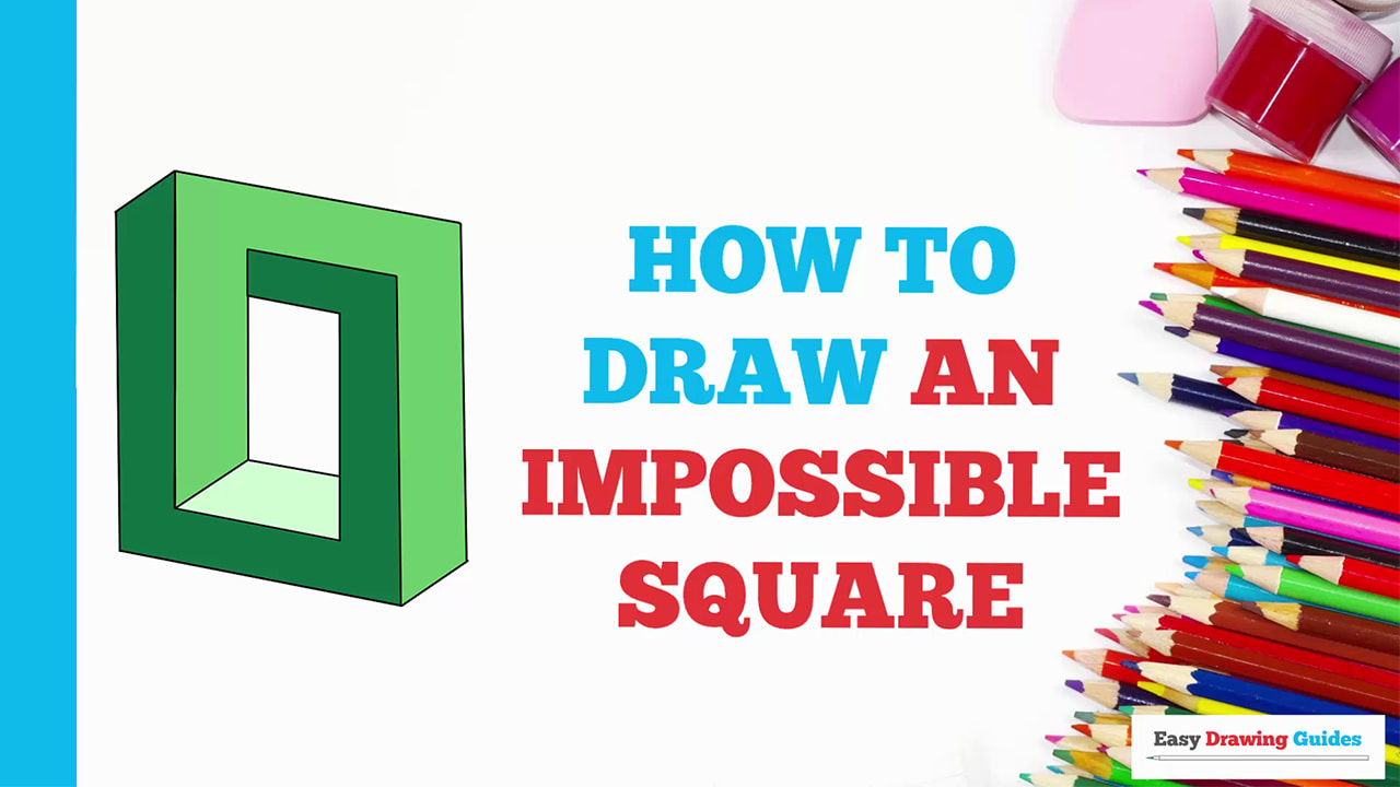 How To Draw Impossible Square How To Draw An Impossible Cube: 15 Steps
