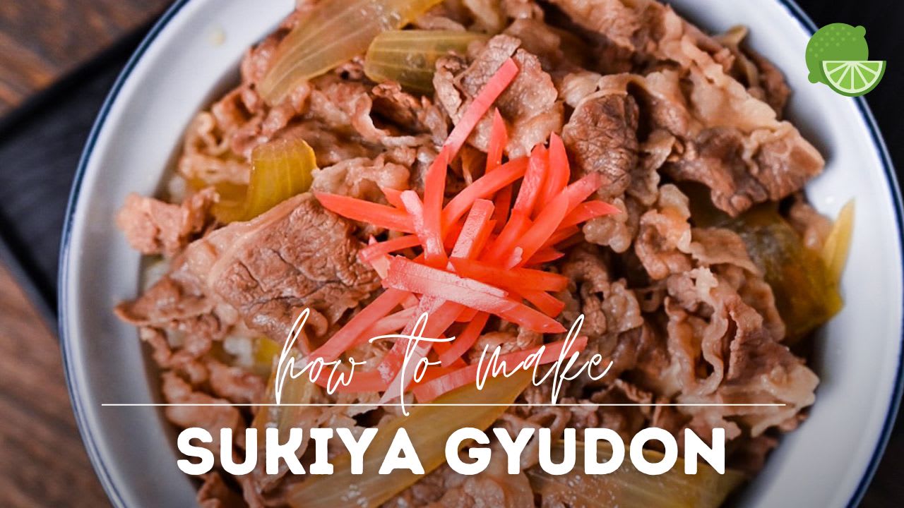 how to make pork gyudon