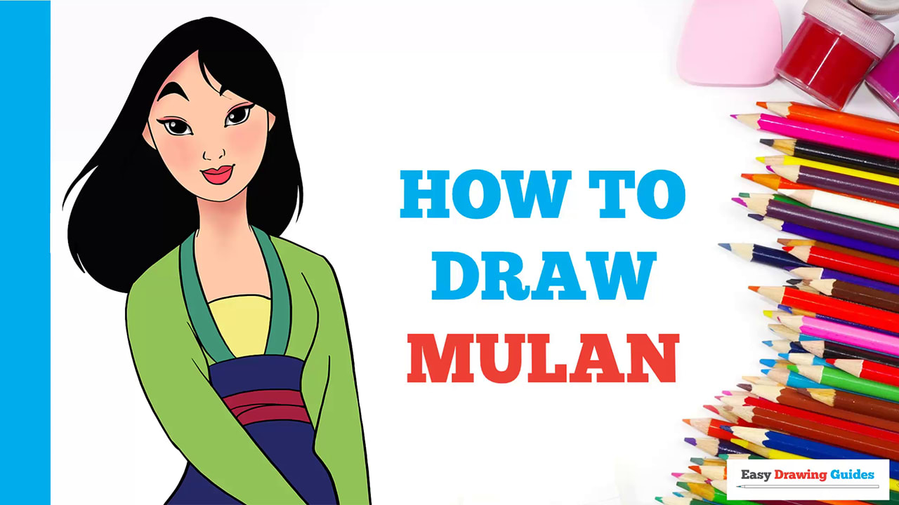 how to draw a cute disney girl