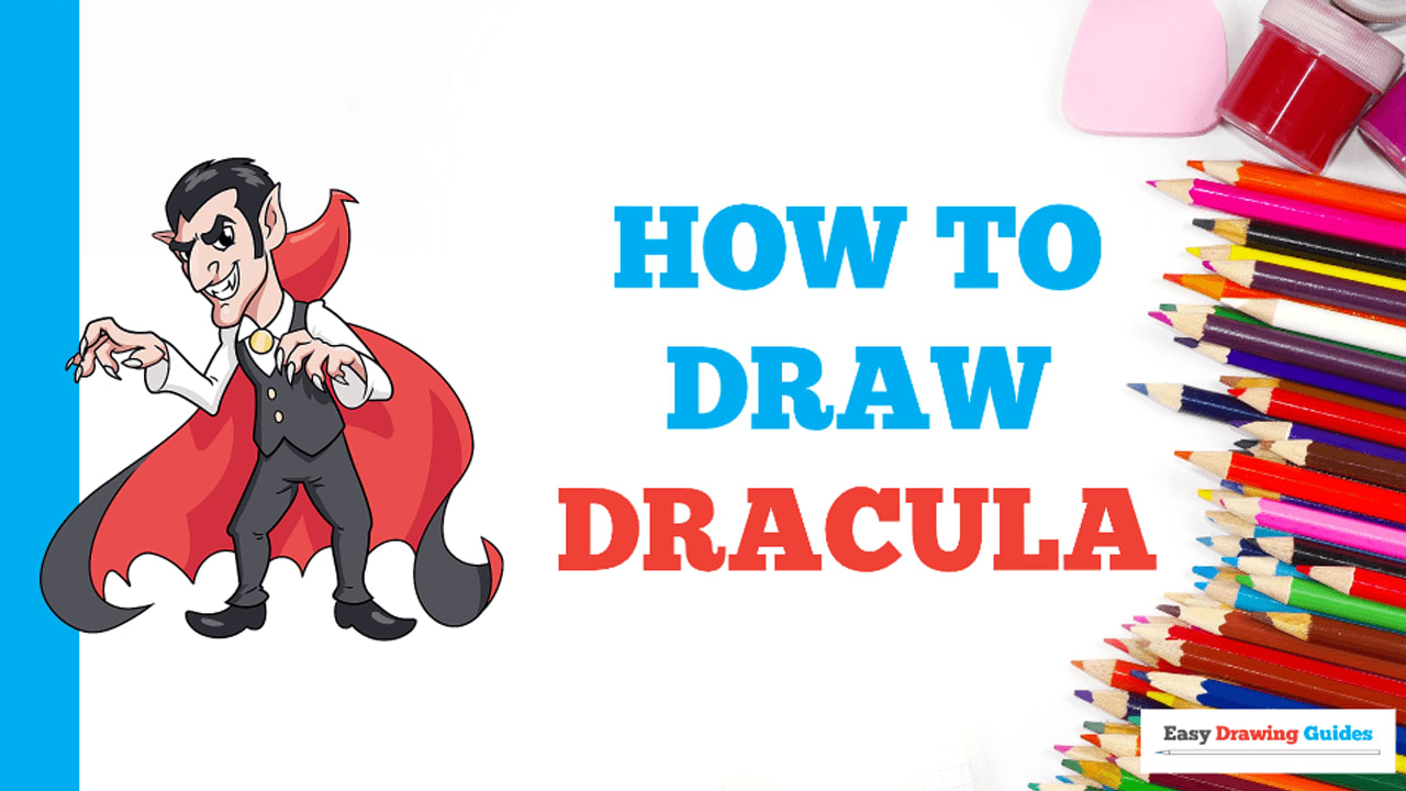 easy draw dracula