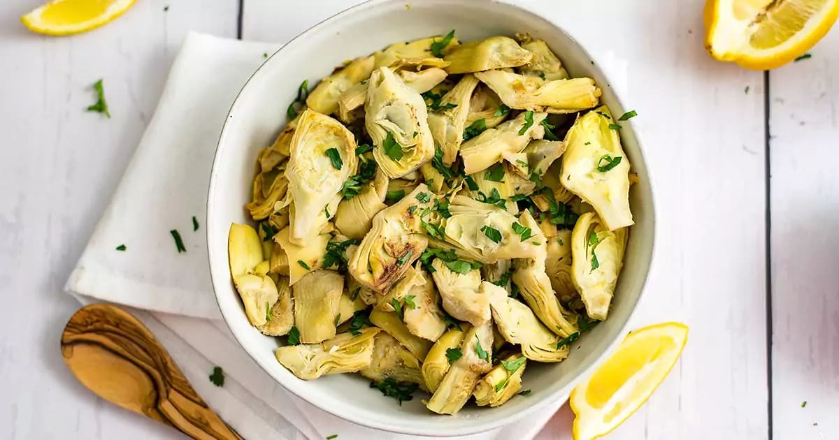 how to cook artichokes with lemon