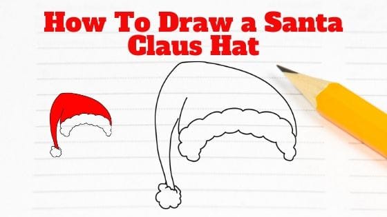 santa hat drawing tutorial