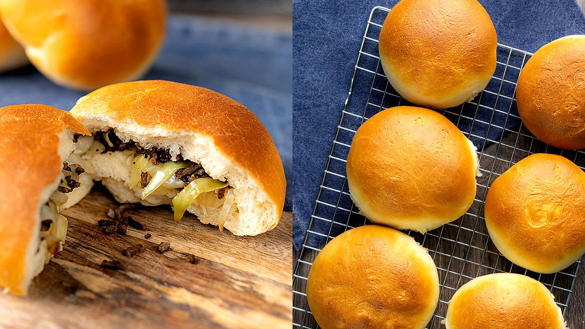 german stuffed bread rolls