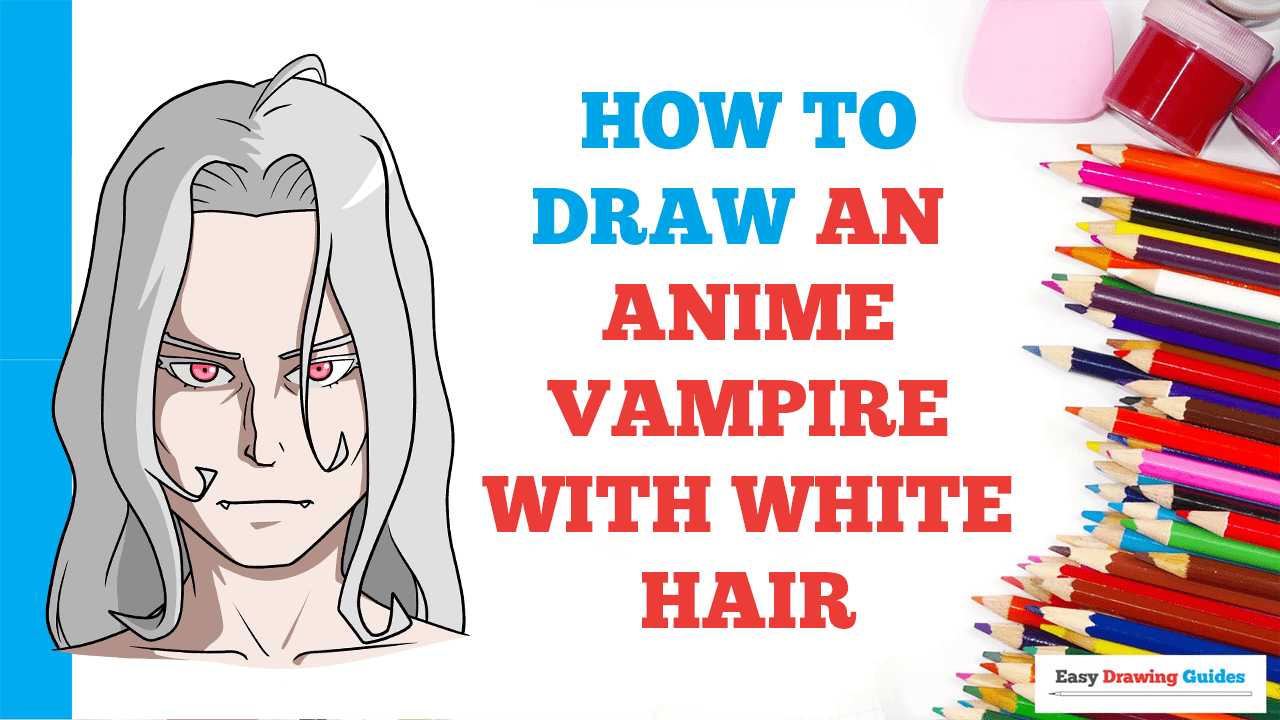 how to draw anime vampire
