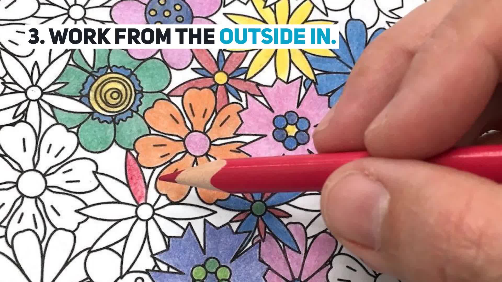 how to color in a coloring book