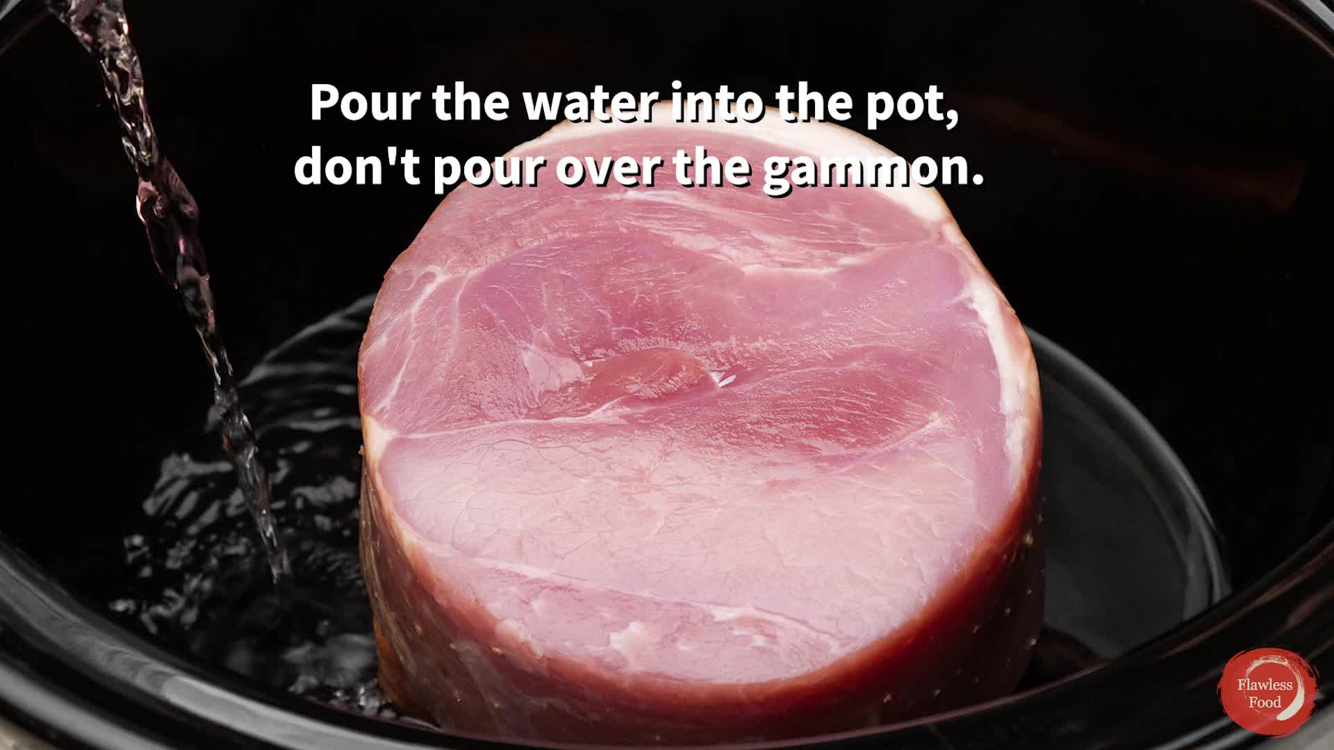 how to cook gammon joint in slow cooker with water